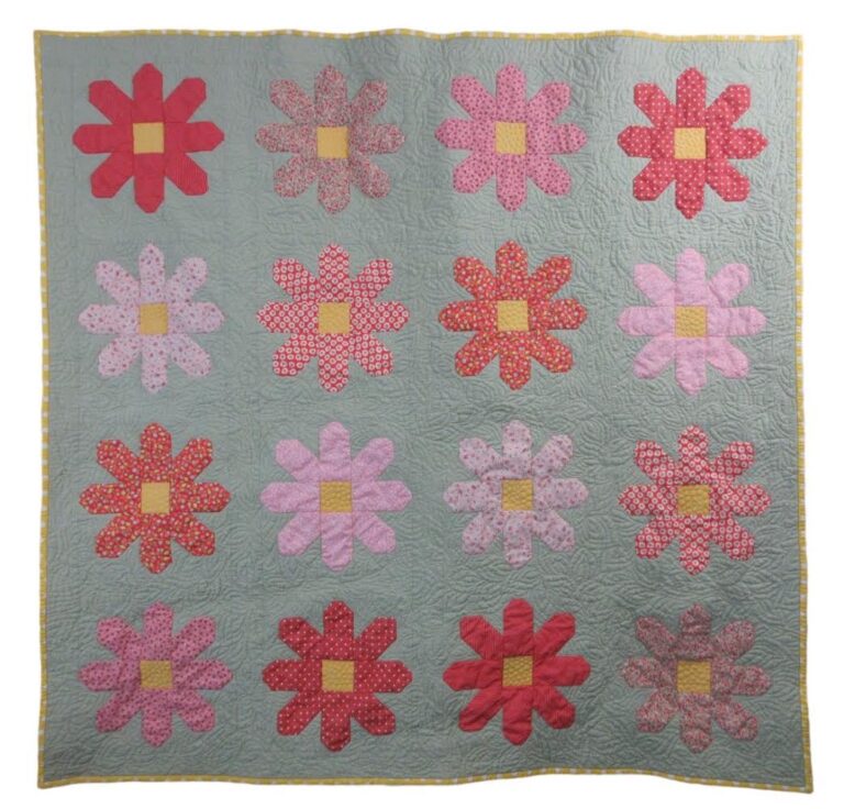 Finished Fresh as a Daisy Quilt – Sew Comfy Quilts